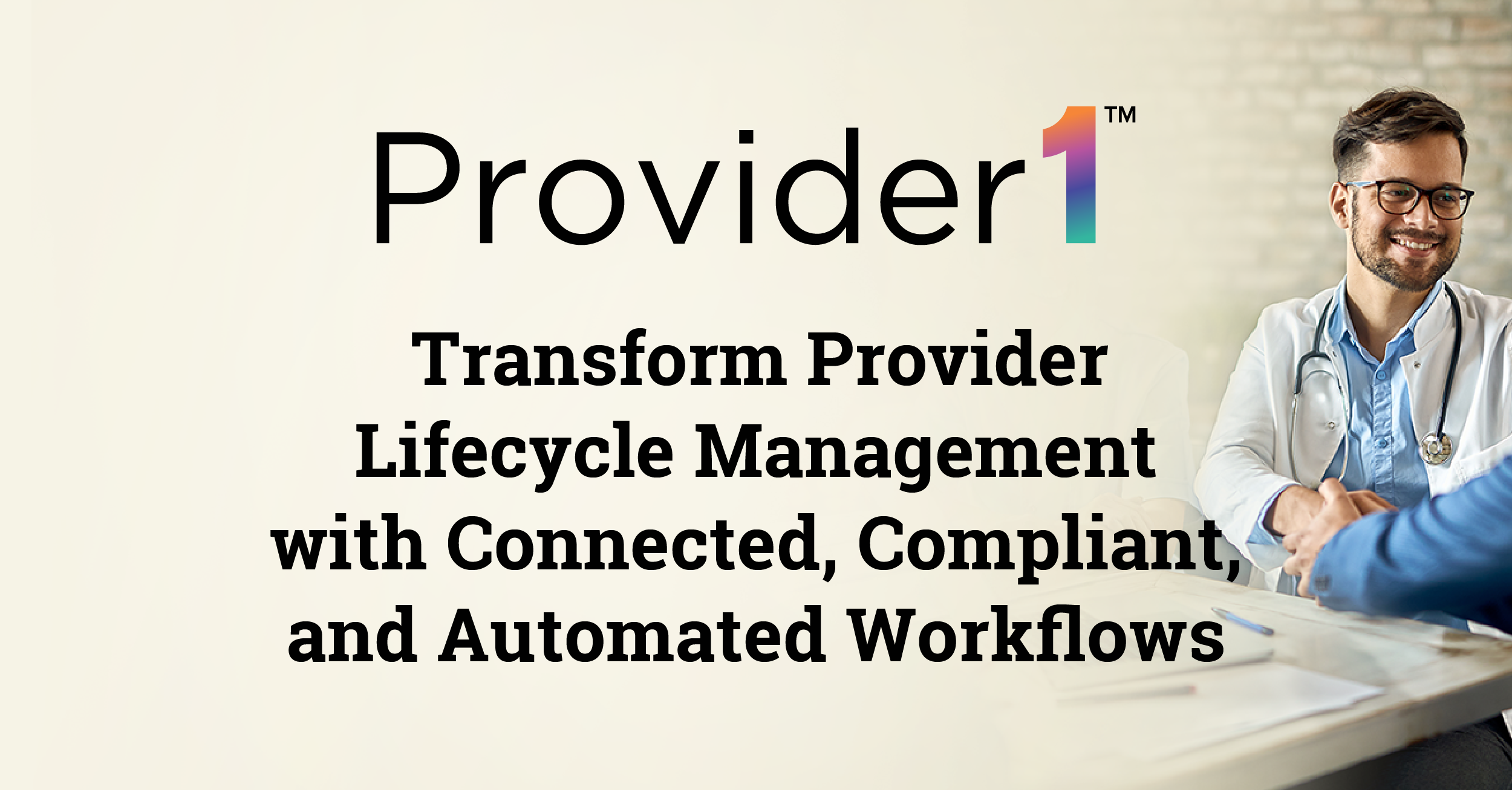 Provider Data Lifecycle and Contract Management with Provider1 ...